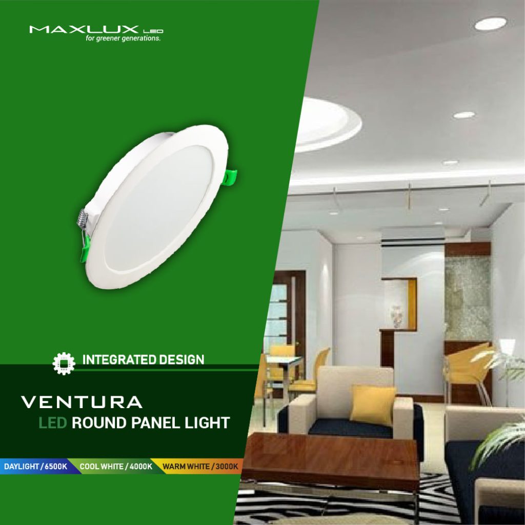 VENTURA LED Round Panel Light – Maxlux Malaysia Sdn Bhd